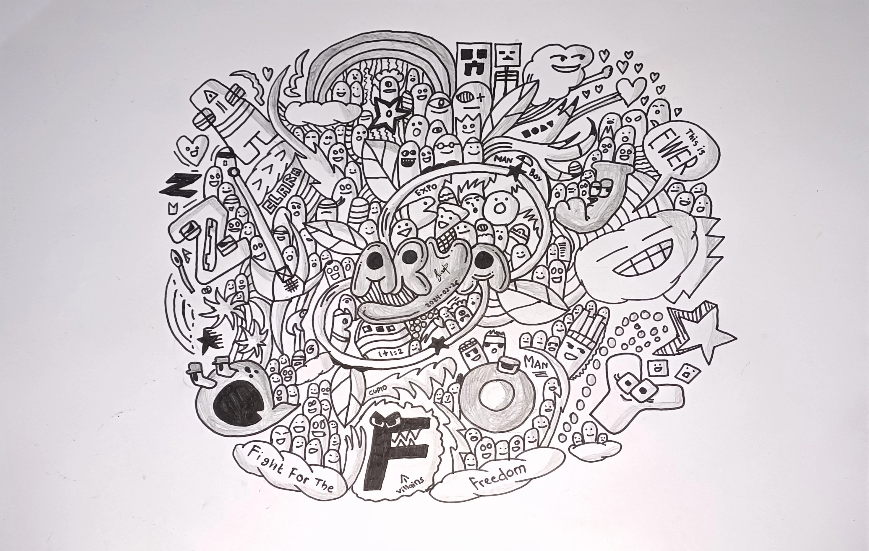 My Doodle Art + Alphabet Lore | Fandom