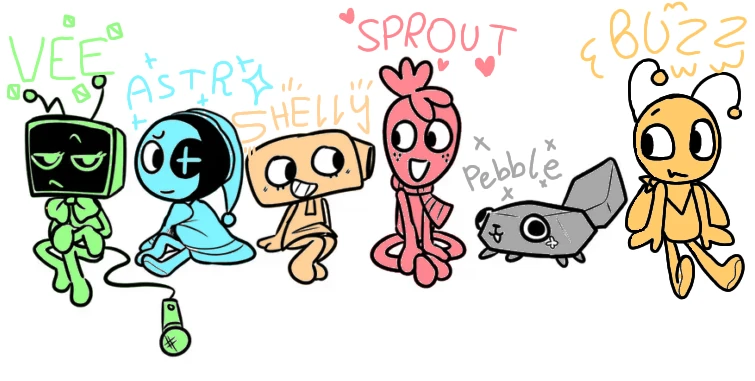 DW mains (+OCs) digital drawing | Fandom