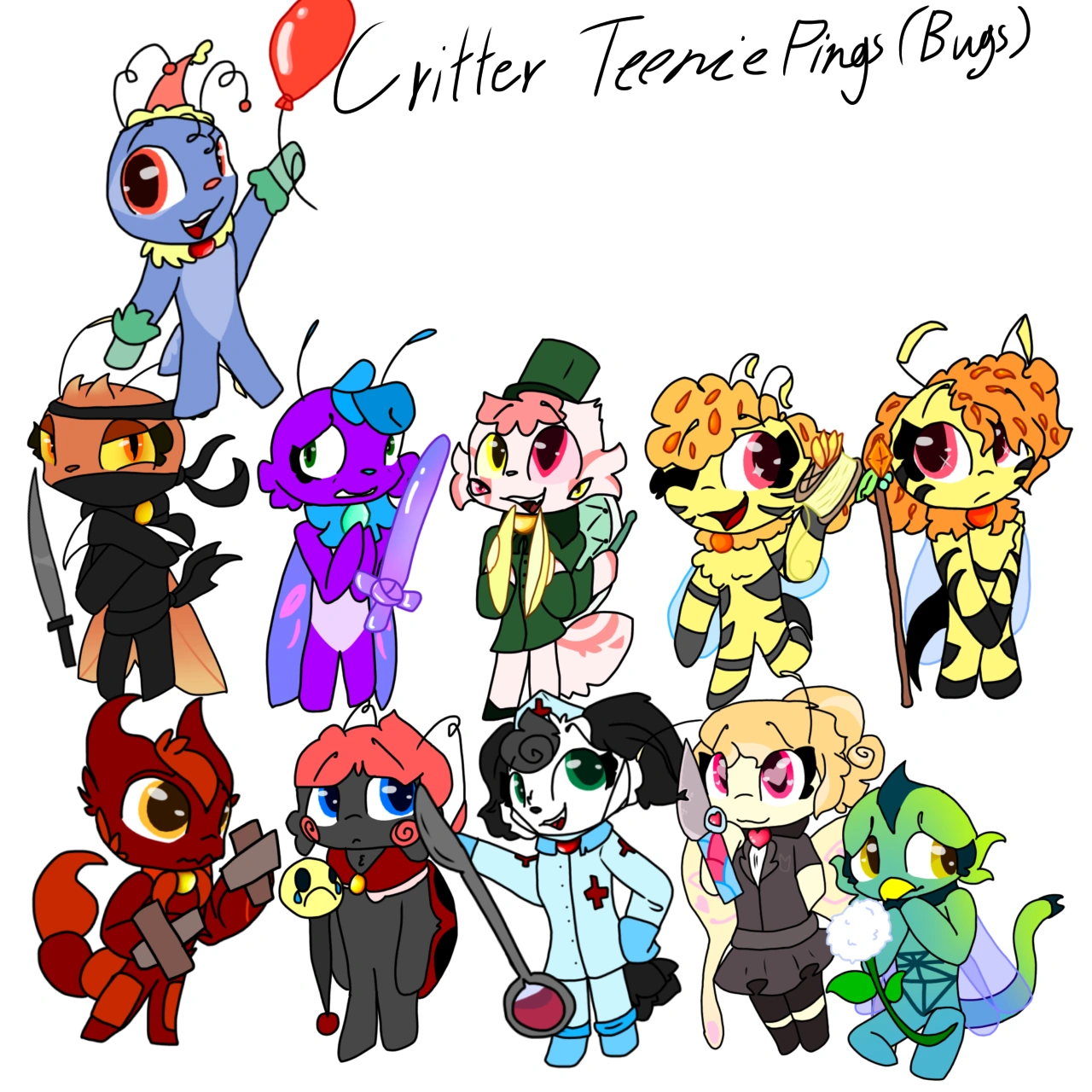 The Critter Teeniepings (bugs) part 1 | Fandom