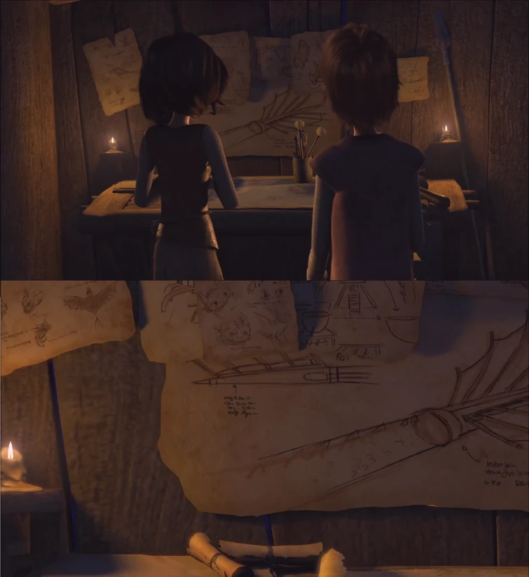 All of Hiccup's drawings | Fandom