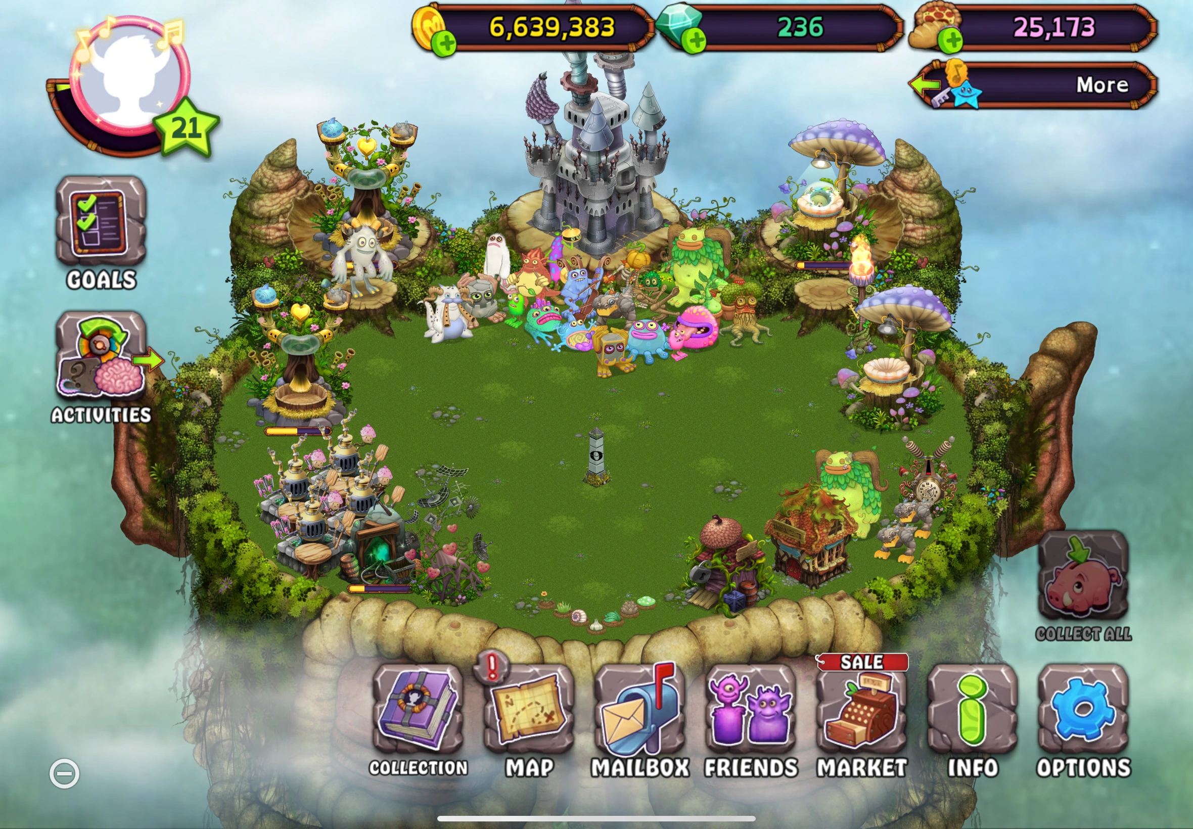 1 month progress as an old player on a new account | Fandom