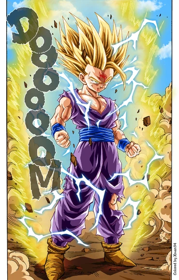 base gotenks vs ssj2 gohan (cell saga) | Fandom