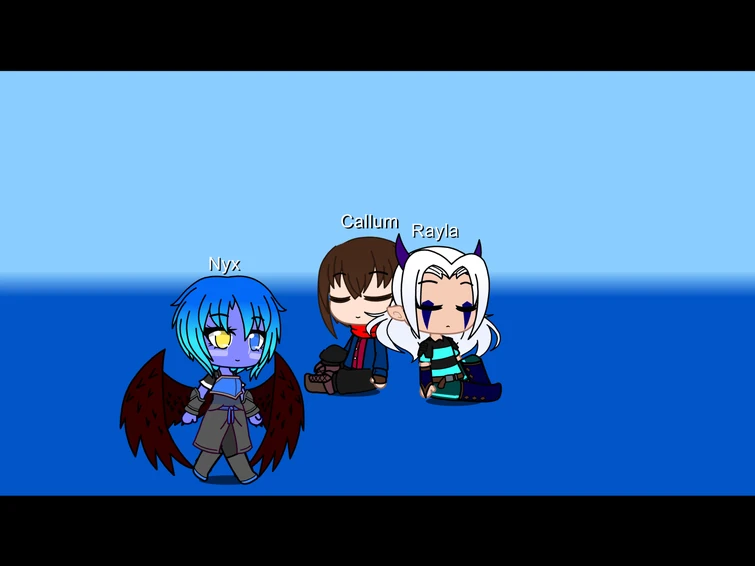 I have Gacha and made a few character so here are my favourite scenes ...