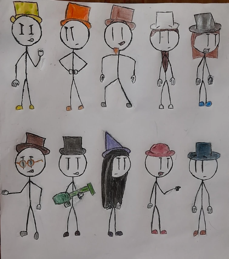 Drawing about my favorite Toppat members i did on august 2024 | Fandom