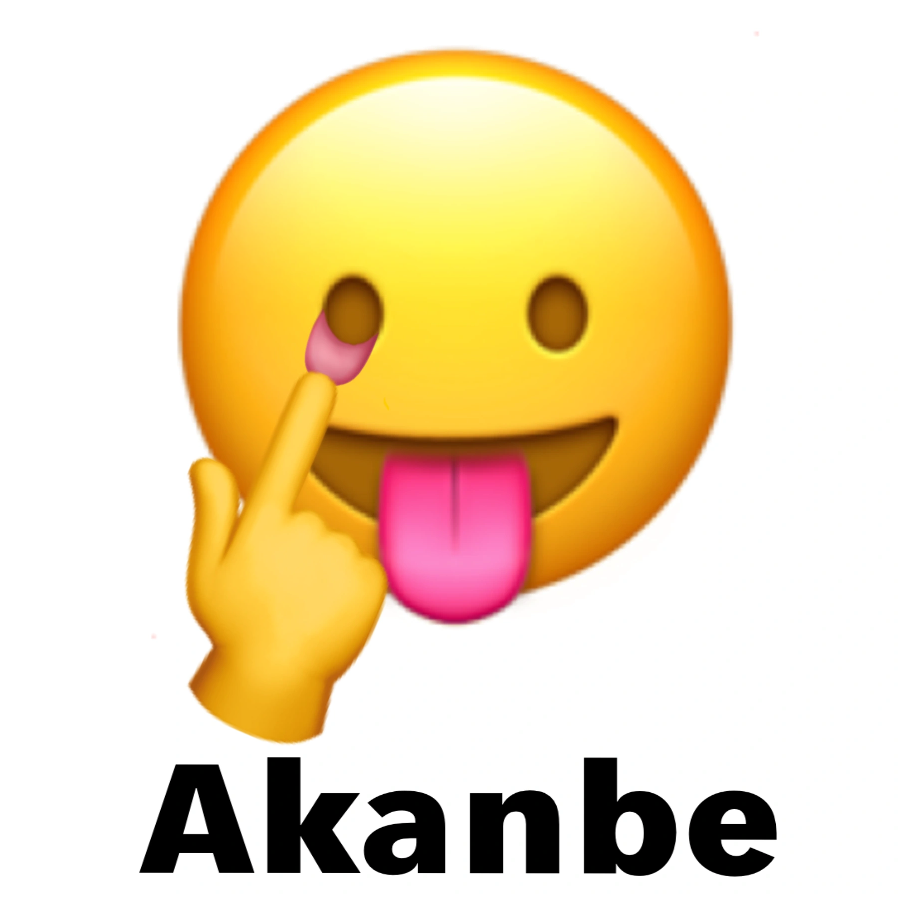 I made an Akanbe emoji! | Fandom
