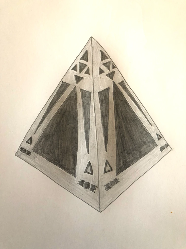 🎨 My Sketch of a Sith Holocron | Fandom