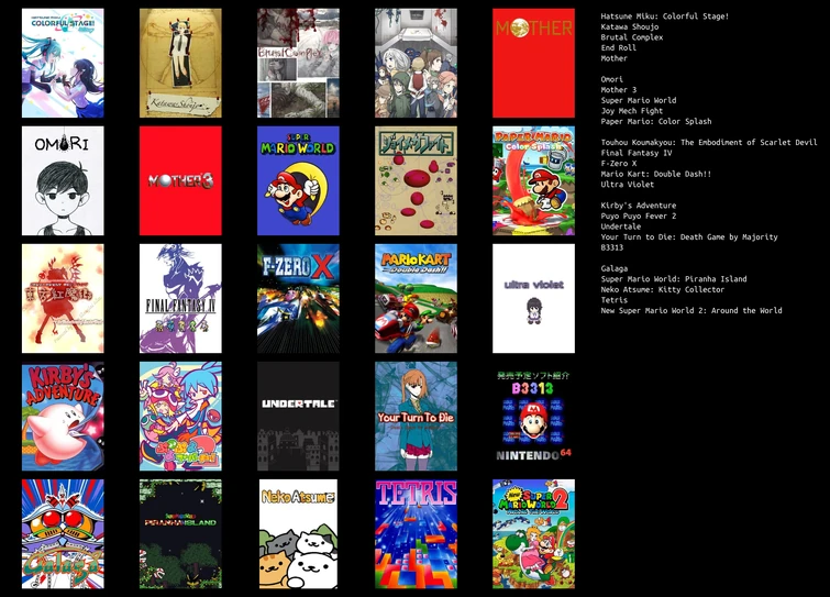 My top twenty-five favorite video games.. I think. | Fandom