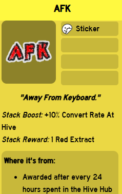 AFK sticker | Fandom