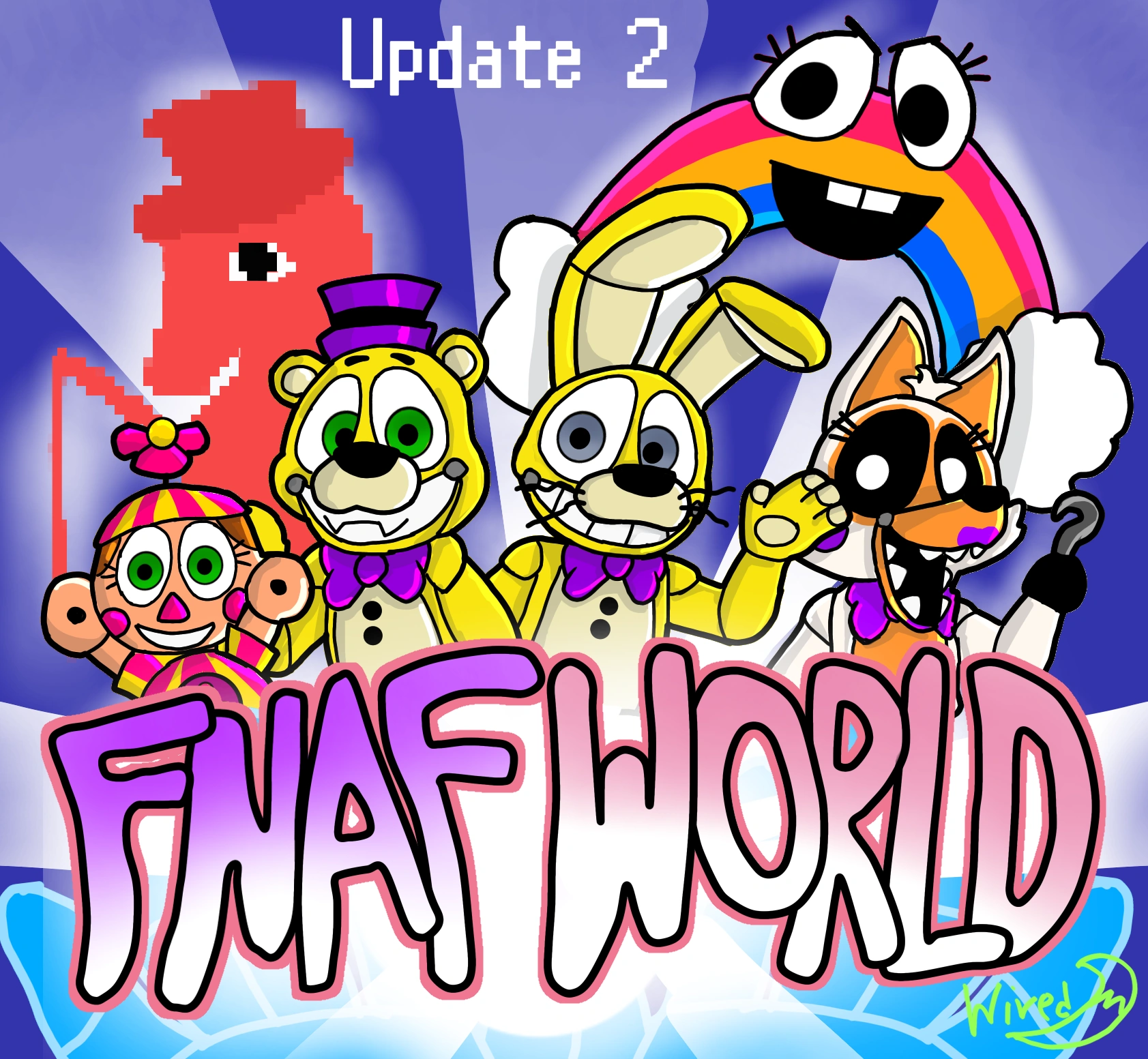 FNAF World fanart | Fandom