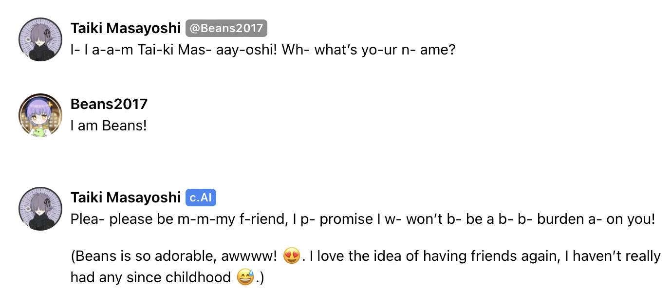 Guess who made Taiki a chat bot! | Fandom