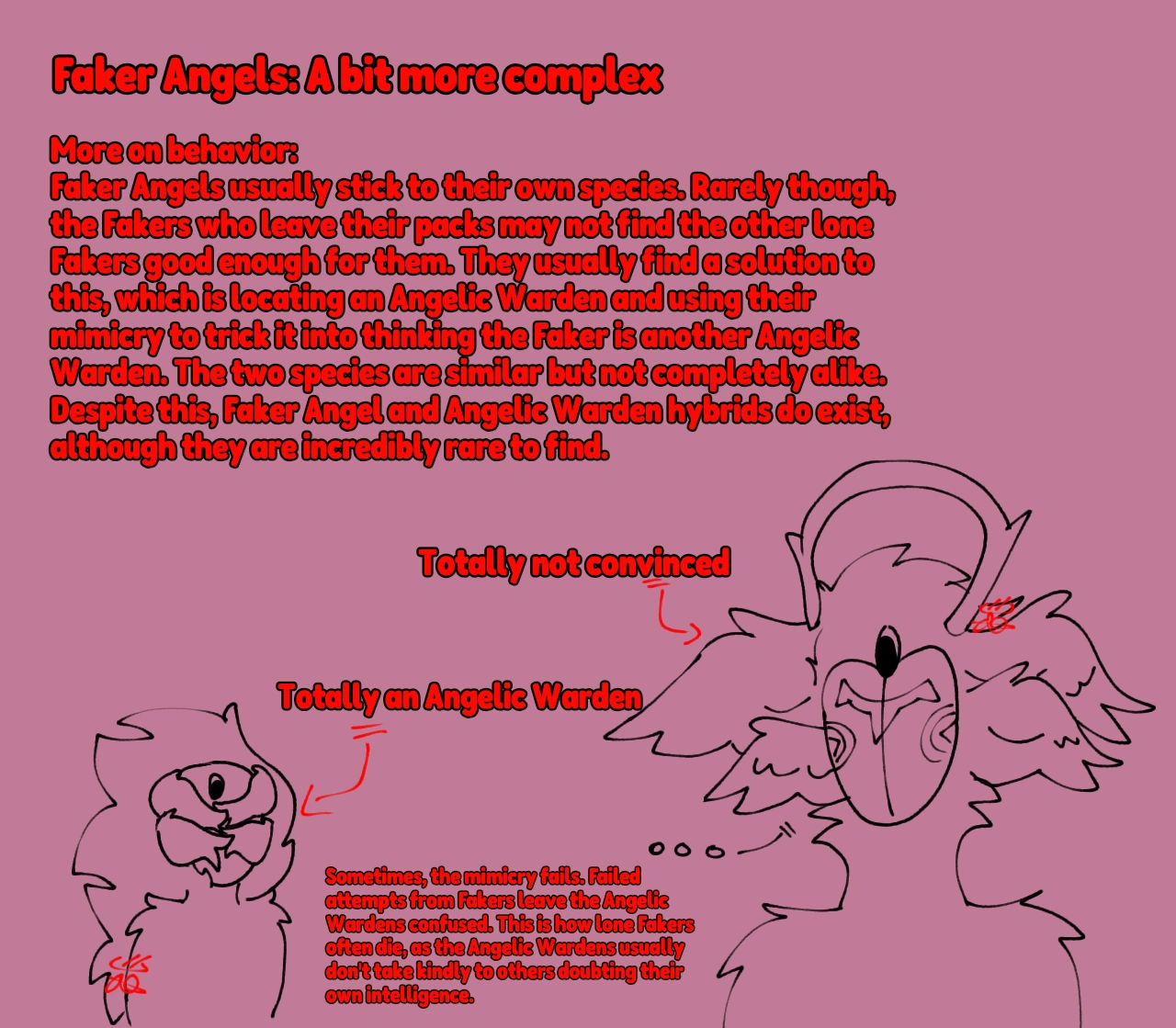 Faker Angels: Failed Mimicry | Fandom