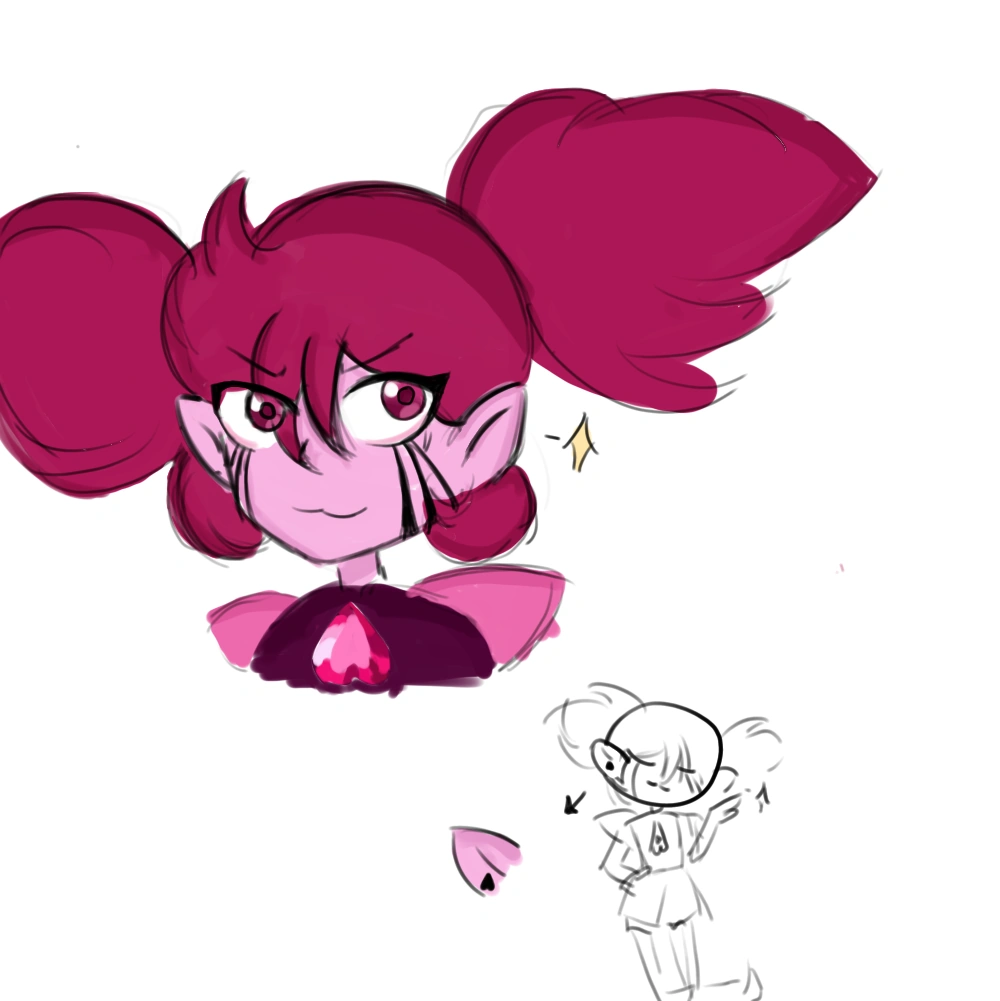 So I drew spinel in the owl house, but she didn’t feel complete | Fandom