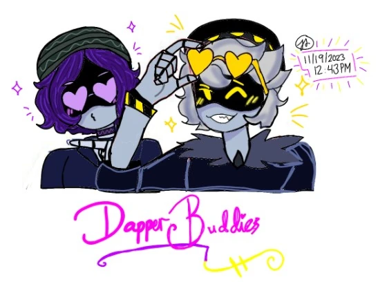 Uzi and N fanart | Fandom