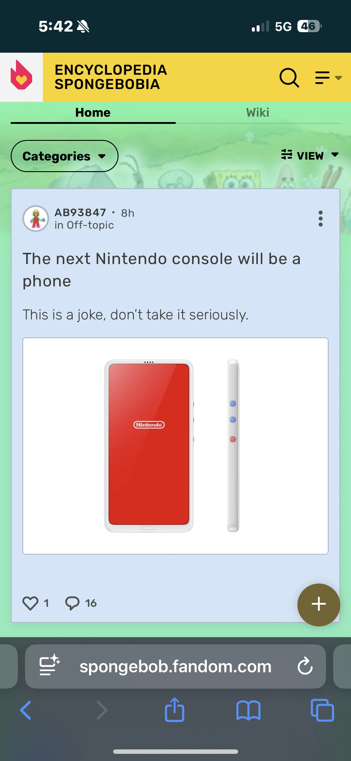 Ah yes I sure do love being a member of the SBSP wiki | Fandom