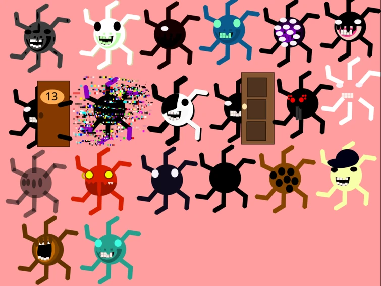 Every Doors entity in the form of Screech | Fandom