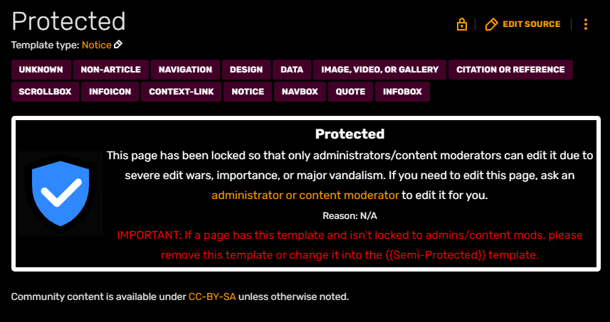 i tried to fix the protected template | Fandom