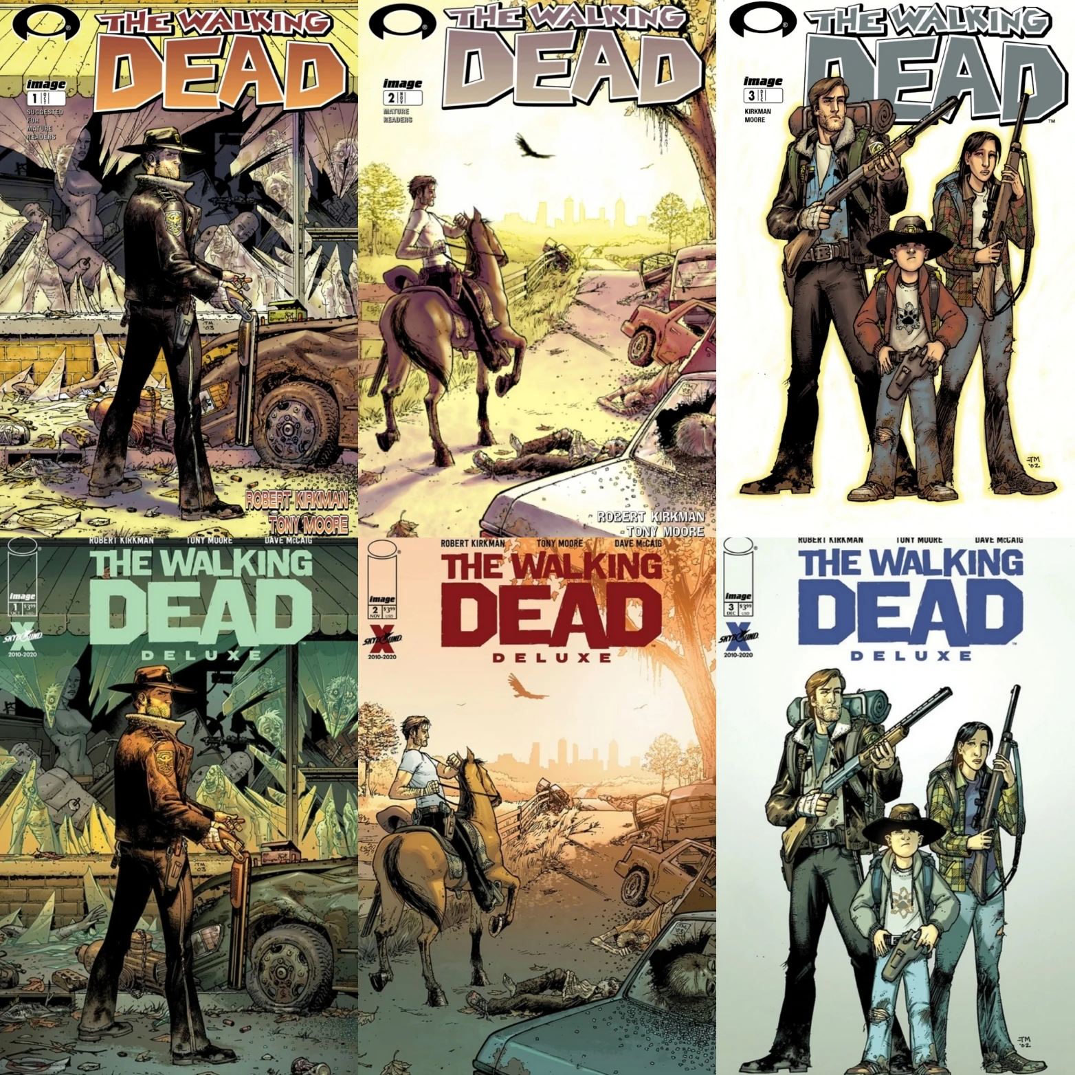 The Walking Dead Deluxe covers with Original covers | Fandom