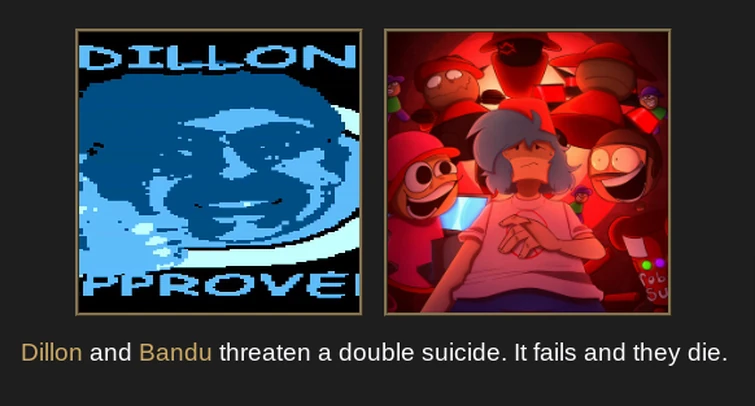 Decided to hop on the Hunger Games trend with some DnB charcters ...