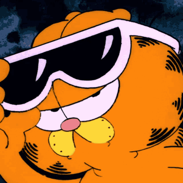 My man Garfield be lookin' cool today | Fandom