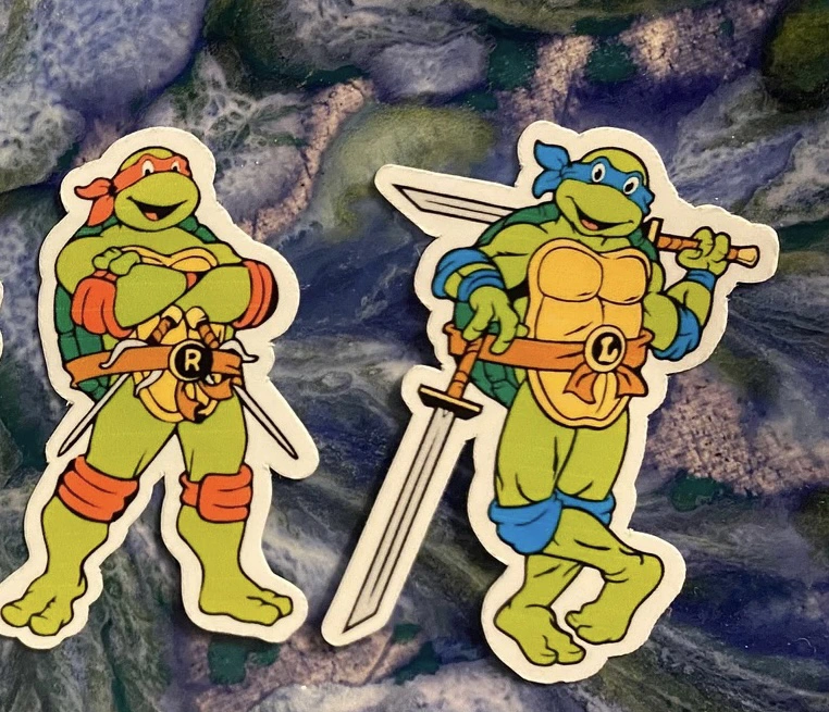 Rapheal and leonardo stickers | Fandom