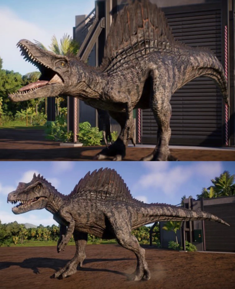 spinosaurus giganotosaurus hybrid? jwe2 | Fandom