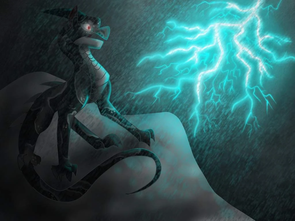 A lightning storm (art scene) | Fandom