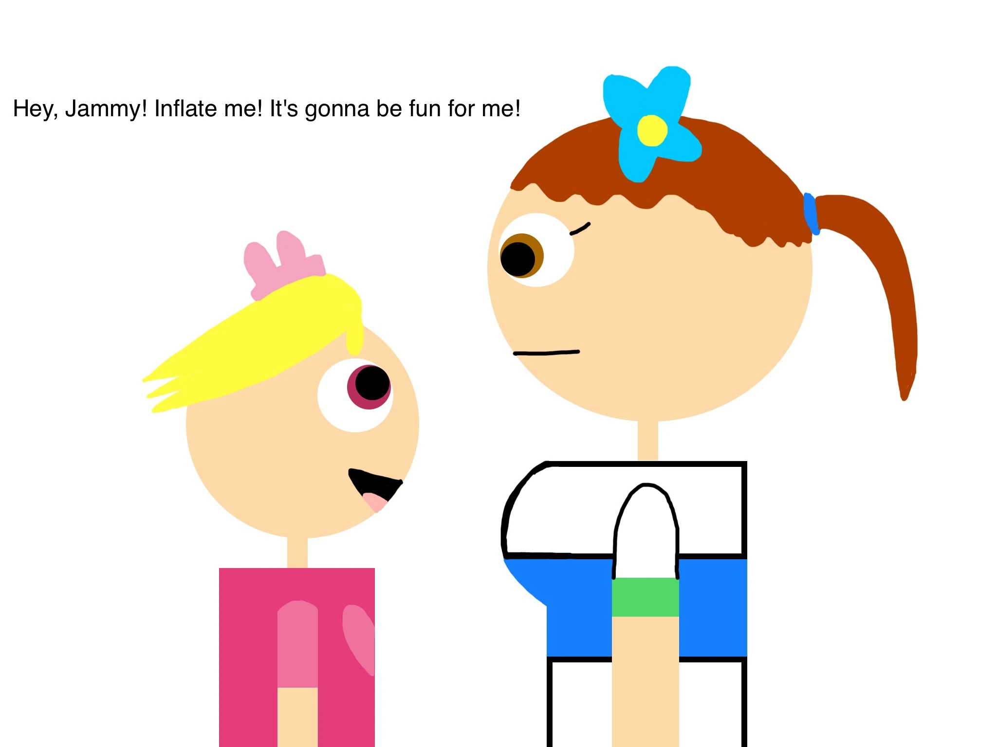 I want Jammy to inflate me | Fandom