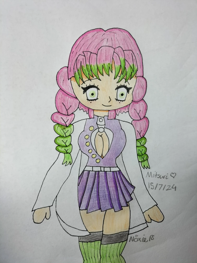 Mitsuri drawing | Fandom