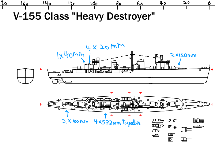 V-155 Class " Heavy Destroyer " | Fandom