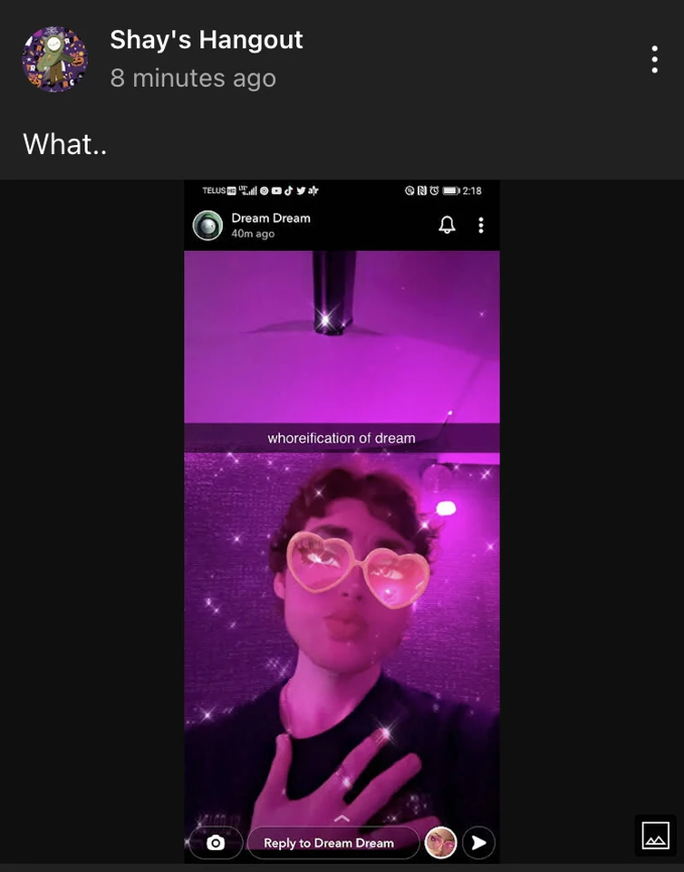 Aannnddd we are taking Snapchat from Dream | Fandom