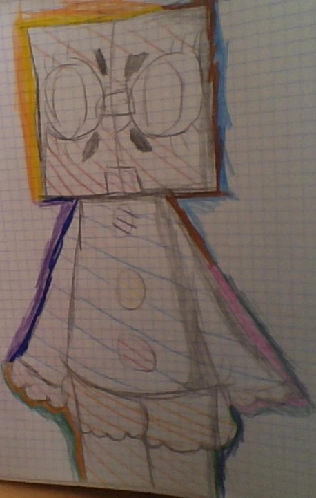 rushed kinda bad drawing of my dandy wolrd oc! (im tweaking) | Fandom