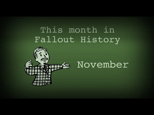 This month in Fallout History - November | Fandom