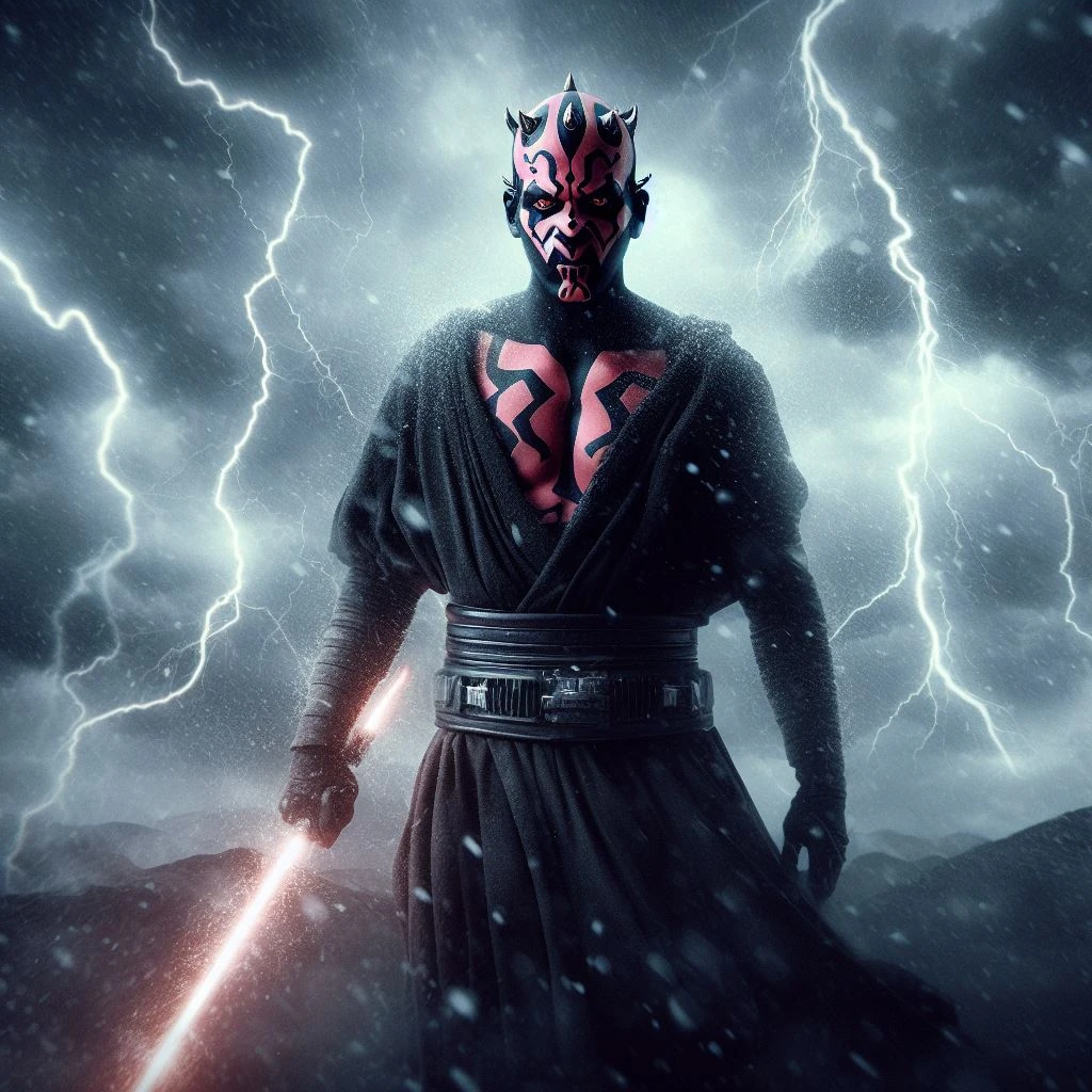 Darth Maul Thunderstorm AI Art | Fandom