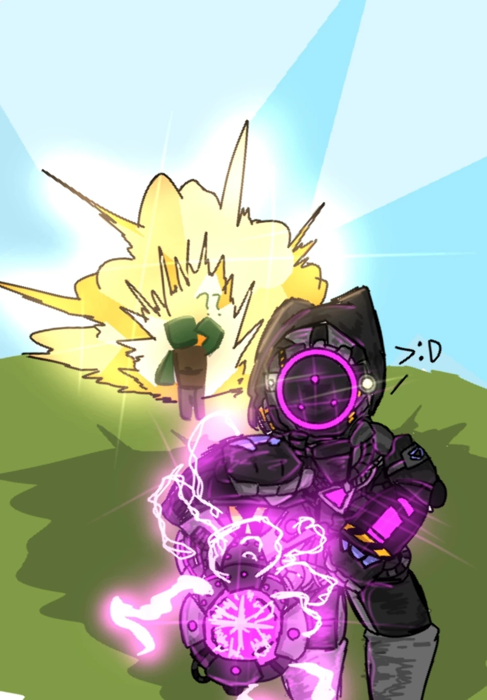 Accelerator art :D | Fandom