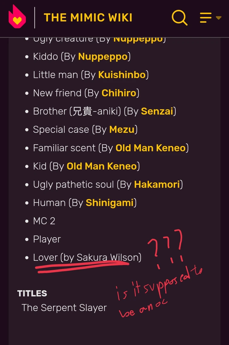 Discuss Everything About The Mimic Wiki | Fandom