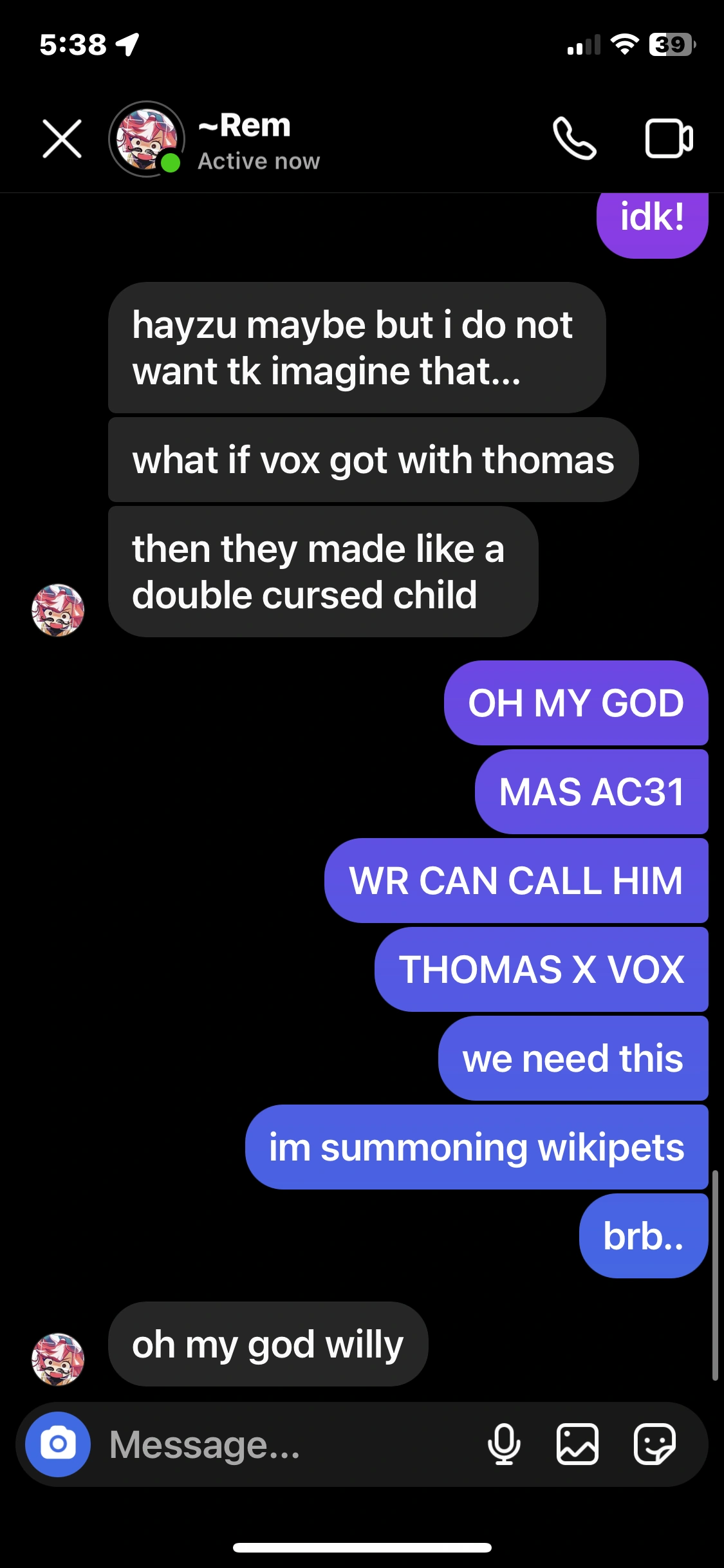 Chats leaked | Fandom