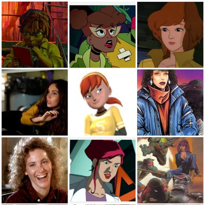 April O'Neil Through the years. | Fandom