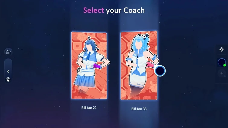 Made fanmade names of Just Dance 2023 coach selection screen | Fandom