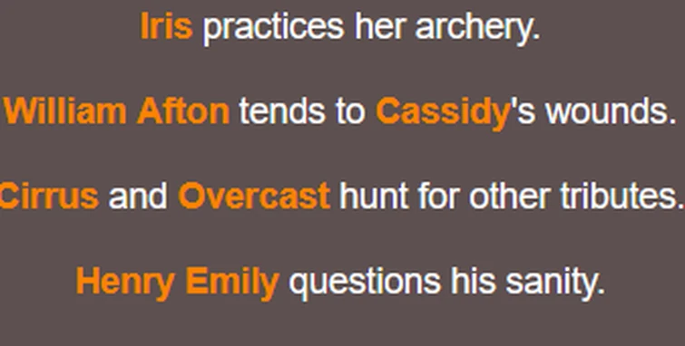 goofy screenshots from a hunger games simulator with fnaf characters ...