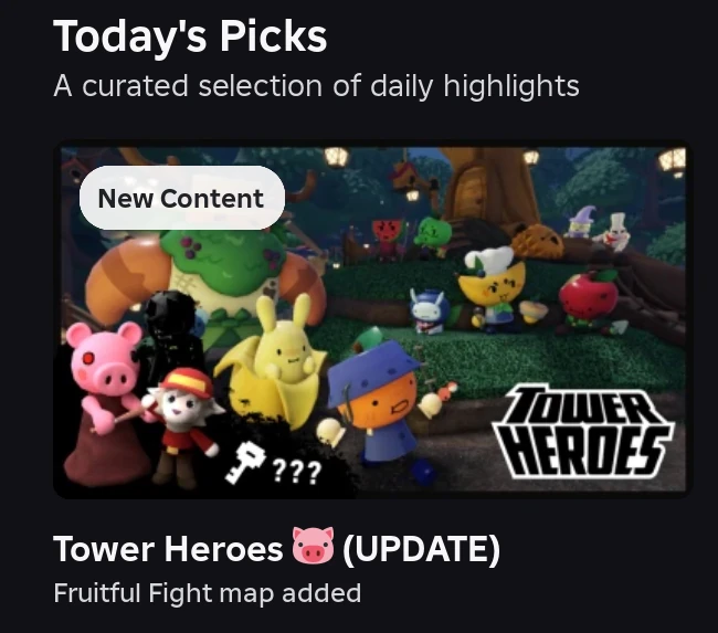 Tower heroes got into today’s picks | Fandom
