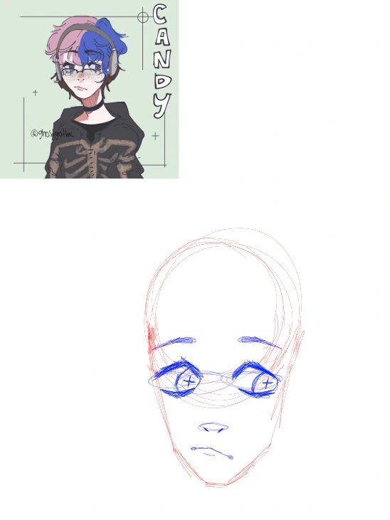 W.I.P. of my first digital human drawing! | Fandom