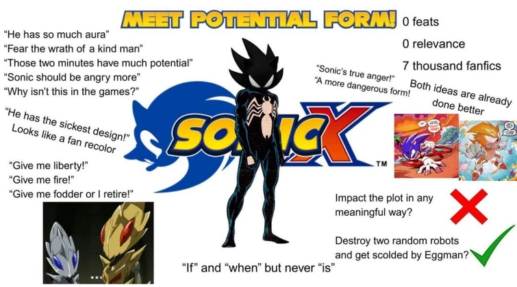 Dark Sonic be like: | Fandom