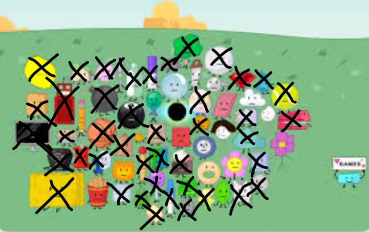 Bfb voting cards but the assets are pretty bad (44/64) #8 | Fandom