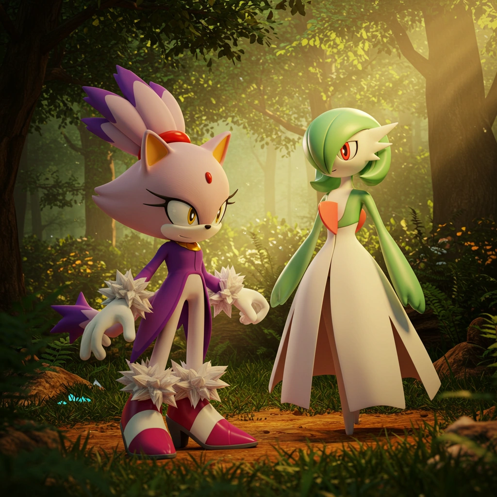 Cosmo meets Blaze for the first time | Fandom