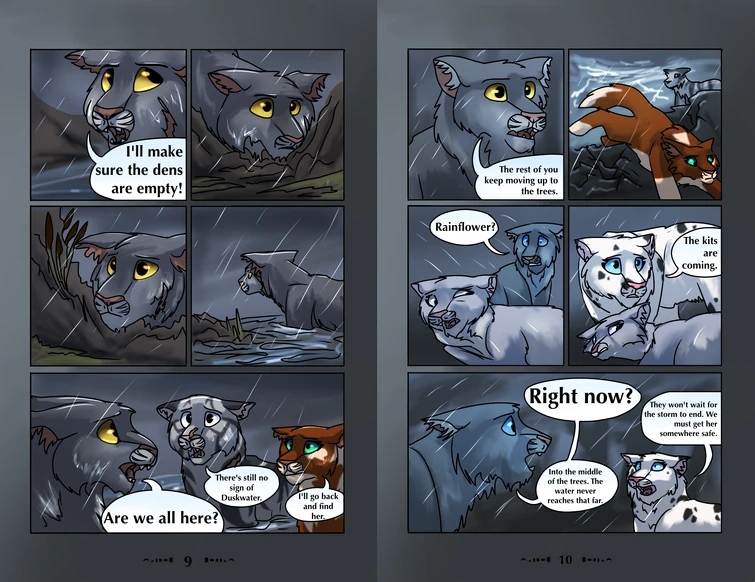 Crookedstar’s Promise Graphic Novel P9-10 on IbisPaint X | Fandom