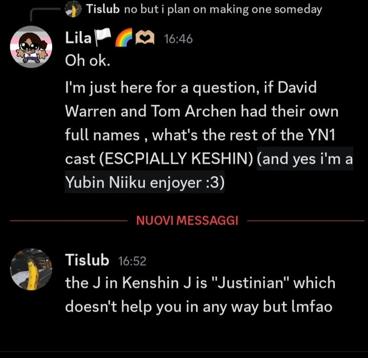 Screenshots from Tislub's discord | Fandom