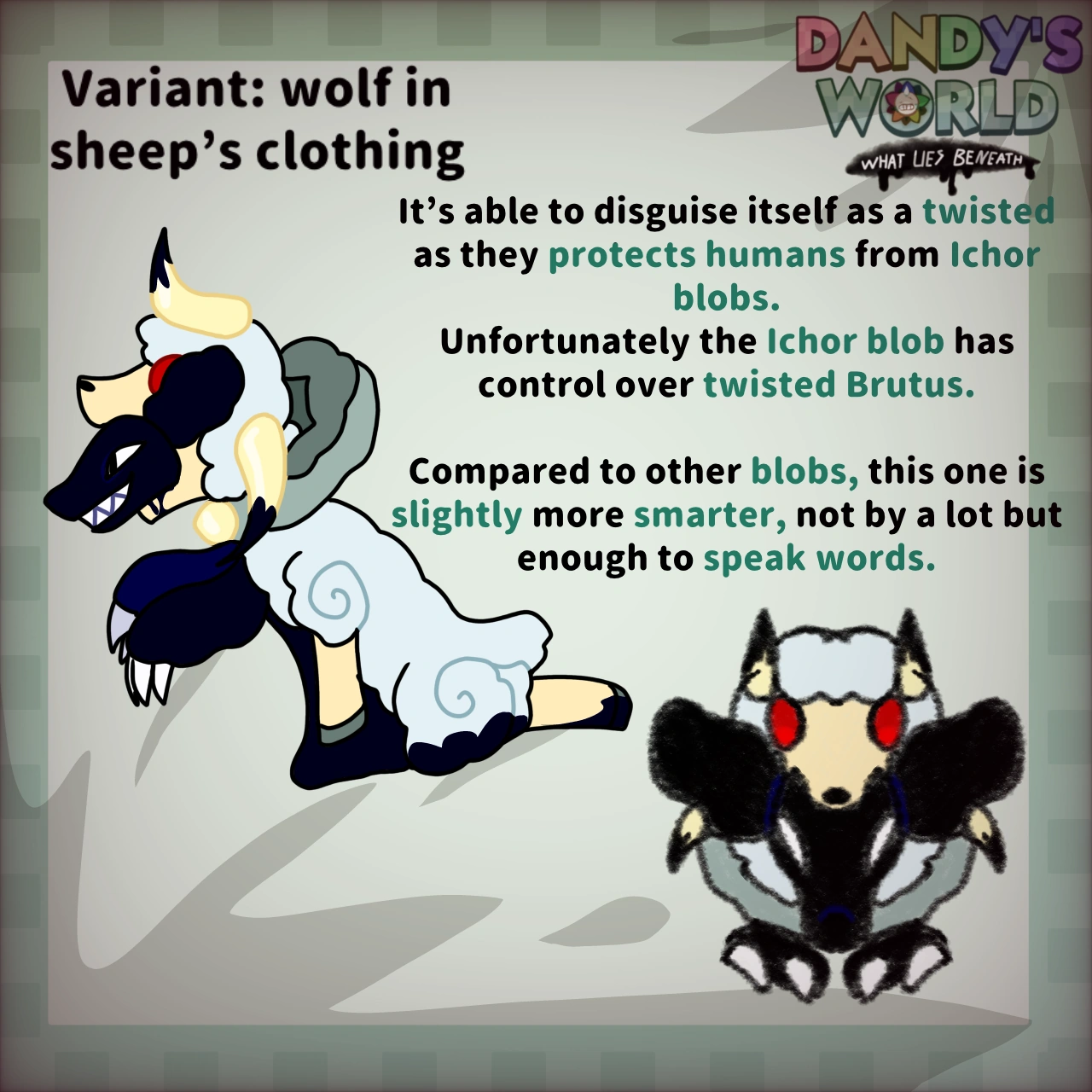 Variant name: Wolf in sheep’s Clothing 🐏🐺 (Digital) | Fandom