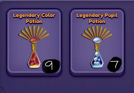 Trading leg eye/color pots for primary color pots | Fandom