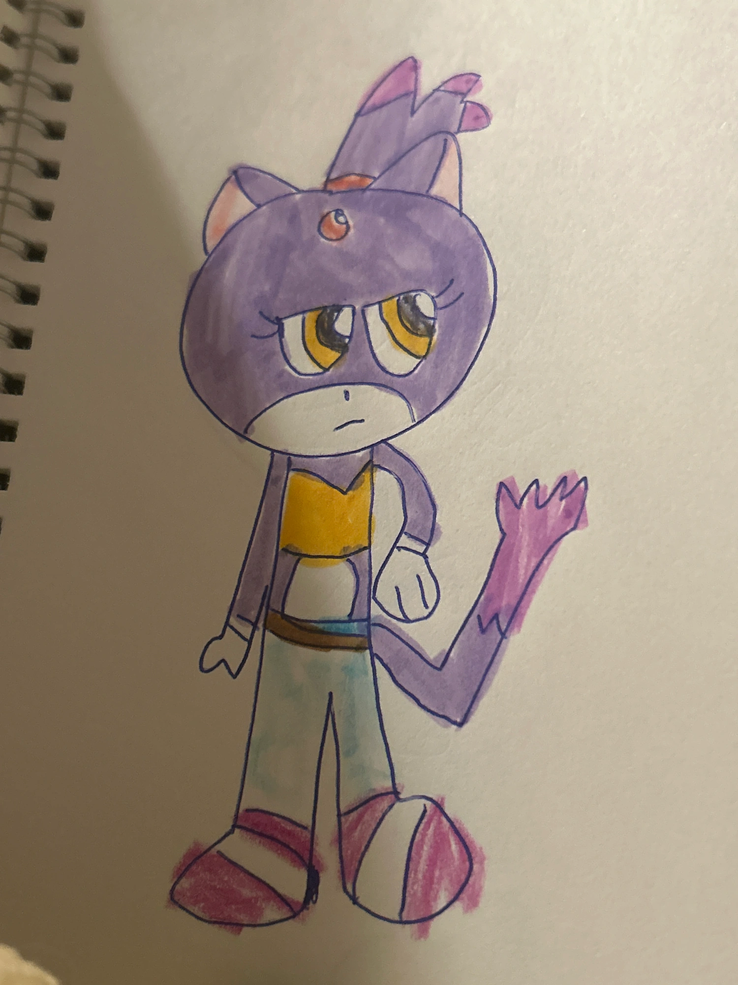 Blaze the cat as Seraphim | Fandom