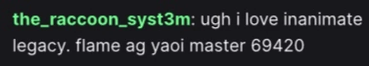 Discuss Everything About Inanimate Legacy Wiki | Fandom